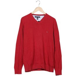 Tommy Hilfiger Pullover Herren Gr&ouml;&szlig;e XL Second Hand rot