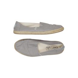 Toms Shoes TOMS Halbschuh Damen Gr&ouml;&szlig;e 39 Second Hand grau