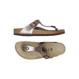 Birkenstock Sandalen Damen Gr&ouml;&szlig;e 40 Second Hand silber
