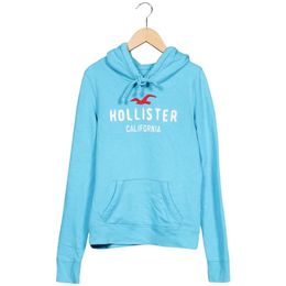 Hollister Kapuzenpullover Damen Gr&ouml;&szlig;e M Second Hand hellblau
