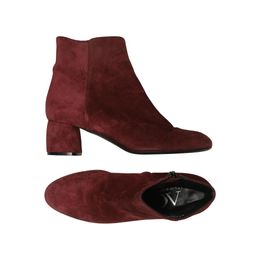AGL ATTILIO GIUSTI LEOMBRUNI Stiefelette Damen Gr&ouml;&szlig;e 38.5 Second Hand bordeaux