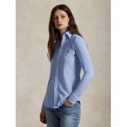 Polo Ralph Lauren Bluse 'Heidi' Damen Gr&ouml;&szlig;e M hellblau / braun / rot / wei&szlig;