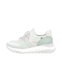 Rieker Sport Sneaker Damen Größe 42 pastellgrün / weiß