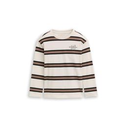 Tom Tailor Shirt Jungen Gr&ouml;&szlig;e 92/98 beige / braun / schwarz