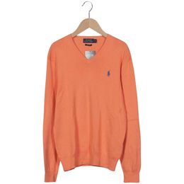 Polo Ralph Lauren Pullover Herren Gr&ouml;&szlig;e S Second Hand orange