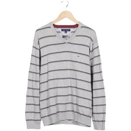 Tommy Hilfiger Pullover Herren Gr&ouml;&szlig;e XL Second Hand grau