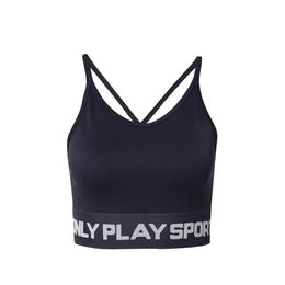Only Play Sport-BH 'ONPNanna-1' Damen Gr&ouml;&szlig;e M dunkelblau / wei&szlig;