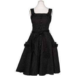 Hell Bunny Kleid Damen Gr&ouml;&szlig;e XS Second Hand schwarz