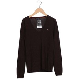 Tommy Hilfiger Pullover Damen Gr&ouml;&szlig;e S Second Hand braun