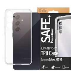 SAFE BY PANZERGLASS Handyh&uuml;lle "Case f&uuml;r Samsung Galaxy A55 5G", transparent, B:11cm H:2cm T:20cm, H&uuml;llen, Handycover Backcover Schutzh&uuml;lle Handyschutzh&uuml;lle sto&szlig;fest kratzfest