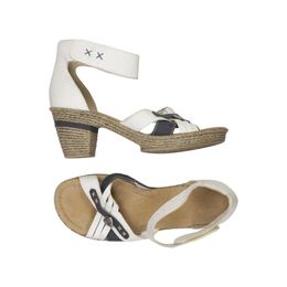 Rieker Sandalen Damen Gr&ouml;&szlig;e 38 Second Hand wei&szlig;