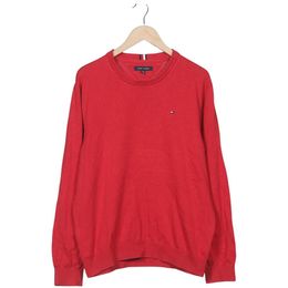 Tommy Hilfiger Pullover Herren Gr&ouml;&szlig;e XL Second Hand rot