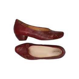Think! Pumps Damen Gr&ouml;&szlig;e 38.5 Second Hand rot