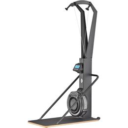 Skitrainer HALF HUMAN "Ski-Trainer mit Bodenmontage", schwarz, KraftstationenB:60cm H:219cm L:127cm, B:60cm H:219cm L:127cm