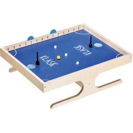 Spiel Game Factory "Klask", bunt (blau, holzfarben), Spiele, Kinder