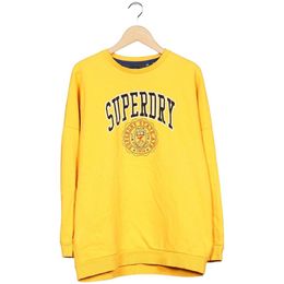 Superdry Sweater Damen Größe L Second Hand gelb