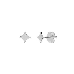 Lucardi Earrings 'Stern' female Silver size Onesize