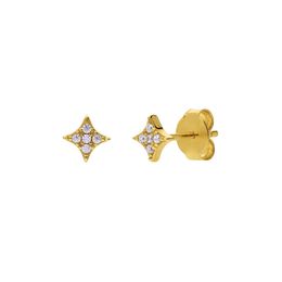 Lucardi Earrings 'Stern' female Gold size Onesize