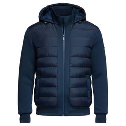 Ombre &Uuml;bergangsjacke Herren Gr&ouml;&szlig;e L dunkelblau