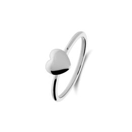 Lucardi Ring 'Herz' female Silver size 53