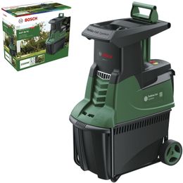Bosch Home and Garden Leisehäcksler BOSCH HOME & GARDEN "AXT 25 TC", schwarz, 4,5cm, Häcksler, 2500 Watt