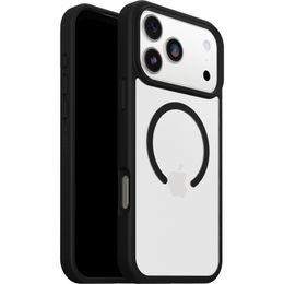 Otterbox Handyhülle "React Series MagSafe Compatible für Apple iPhone 17 Pro Max", schwarz crystal, Apple iPhone 17 Pro Max, Hüllen, Backcover, Schutzhülle, Handyschutzhülle, Case, Schutzcase, stoßfest