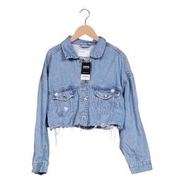 Bershka Jacke Damen Gr&ouml;&szlig;e S Second Hand hellblau