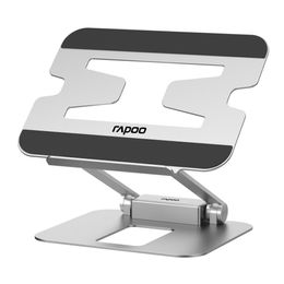 RAPOO Laptop-Ständer "Laptop-Ständer mit 5-in-1 USB-C Multiport Adapter", silber, Gerätehalterungen