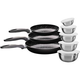 Pfannen-Set King "Küchenstart", schwarz, Ø:28cm, Pfannen, Induktion, Keramikbeschichtung