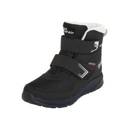 Winterboots Jack Wolfskin "POLAR BEAR-B TEXAPORE MID VC K", M&auml;dchen, Gr. 28, phantom, Synthetik, Textil, Schuhe Winterboots, Snowboots, Winterstiefel, Winterschuhe, wasserdicht & gef&uuml;ttert