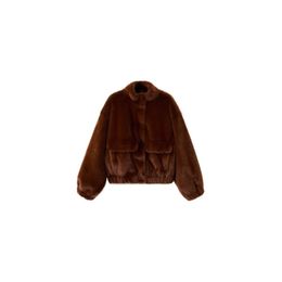 Mango Between-Season Jacket 'Viena' female Brown size S