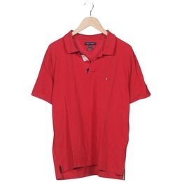Tommy Hilfiger Poloshirt Herren Gr&ouml;&szlig;e XL Second Hand rot
