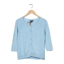 LANDS' END Lands&lsquo; End Strickjacke Damen Gr&ouml;&szlig;e M Second Hand hellblau