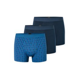 Boxershorts Schiesser "95/5 Multipacks", Damen, Gr. 5, 923, sortiert 12, Single Jersey, Obermaterial: 95% Baumwolle, 5% Elasthan, k&ouml;rpernah, Unterhosen, ohne Eingriff, softer Logo-Webgummibund