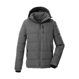 G.I.G.A. by Killtec Steppjacke "GW 45 MN QLTD JCKT", Herren, Gr. L, anthra, Obermaterial: 100% Polyester;Futter: 100% Polyester;F&uuml;llung: 100% Polyester, G.I.G.A. DX BY KILLTEC, Jacken Steppjacke, Wasserabweisende Steppjacke, abnehmbare Kapuze, verstellbare Details