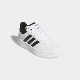 Sneaker adidas Sportswear "HOOPS CLASSIC J", Damen, Gr. 38,5, cloud wei&szlig;, core schwarz, orbit grau, Synthetik, Schuhe Sneaker