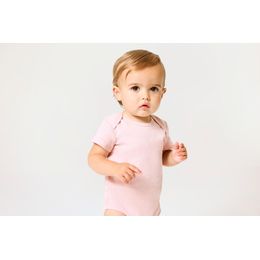 Body HUGGIES BABYWEAR "HUGB 3PK BODYSUIT", Jungen, Gr. 2 (62), N-Gr, huggies peachskin, Jersey, Obermaterial: 100% Baumwolle, Basic, Rundhals, Bodys Body, aus Baumwolle