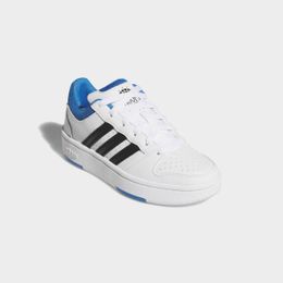Sneaker adidas Sportswear "HOOPS CLASSIC J", Damen, Gr. 37, cloud wei&szlig;, core schwarz, ray blau, Synthetik, Schuhe Sneaker