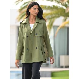 Langjacke Heine, Herren, Gr. 48, schwarz, 64% Baumwolle, 36% Polyamid, Innenseite:100% Polyester, &Auml;rmelfutter:100% Polyester, unifarben, Jacken Langjacke