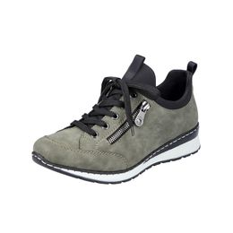 Rieker Sneaker Damen Größe 40 khaki / schwarz