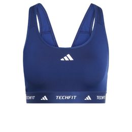 adidas Performance Sports Bra 'TECHFIT' female Blue size M