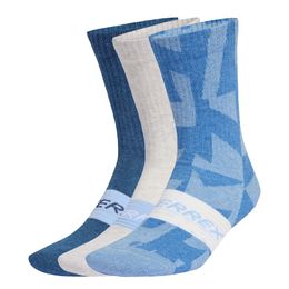 adidas terrex Sportsocken Herren Größe 34/36 blau / grau