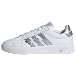 adidas Sportswear Sneaker 'Grand Court 3.0' Jungen Gr&ouml;&szlig;e 40 silber / wei&szlig;