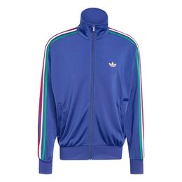 adidas originals Sweatjacke 'Firebird' Herren Gr&ouml;&szlig;e XS blau / gr&uuml;n / dunkelrot / wei&szlig;