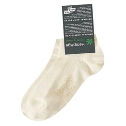 HempAge Ankle Socks female Beige size 36-38