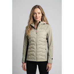 Softshelljacke Icepeak "BURLISON", Damen, Gr. 36, dust, Obermaterial: 100% Polyester, Jacken Softshelljacke