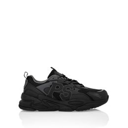 Sneaker Plein Sport "Sneaker", Herren, Gr. 35, Normalschaft, schwarz (0202, schwarz, schwarz), Schuhe Sneaker