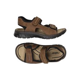 Rieker Sandalen Herren Gr&ouml;&szlig;e 40 Second Hand braun