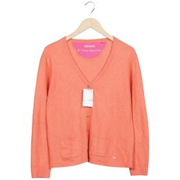 LIEBLINGSST&Uuml;CK LIEBLINGSST&Uuml;CK Strickjacke Damen Gr&ouml;&szlig;e XXL Second Hand orange