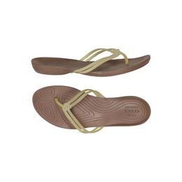 Crocs Sandalen Damen Gr&ouml;&szlig;e 40.5 Second Hand beige